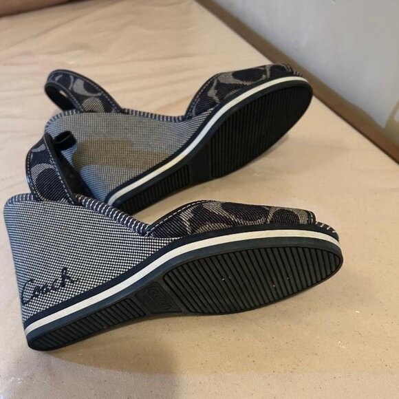 Coach | Shoes | Coach Wedge Heels | Poshmark